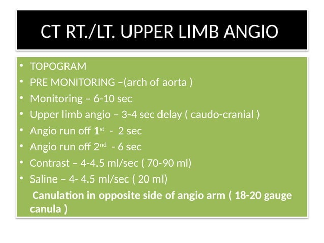 Ct Protocol Like Head Angio Neck Angiography Body Other Part Angiography Ppt