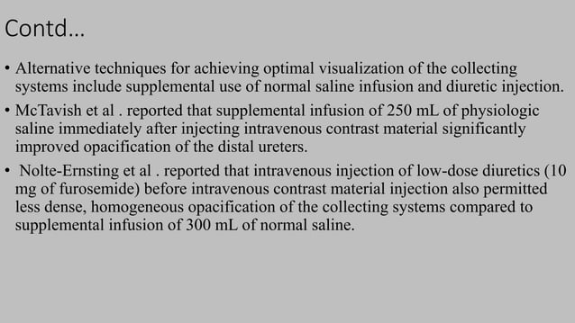 Ct protocol for ivu | PPTX