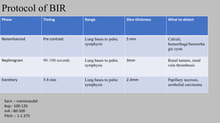 Ct protocol for ivu | PPTX