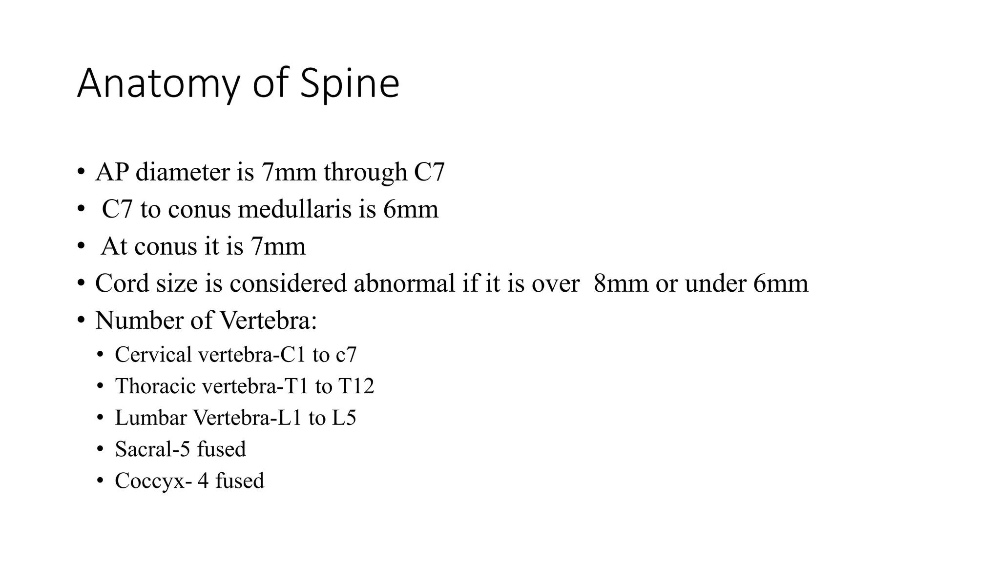 CT protocol of Spine | PPTX