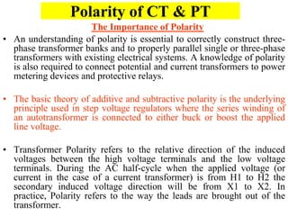 Current Transformer and Potential Transformer | PPT