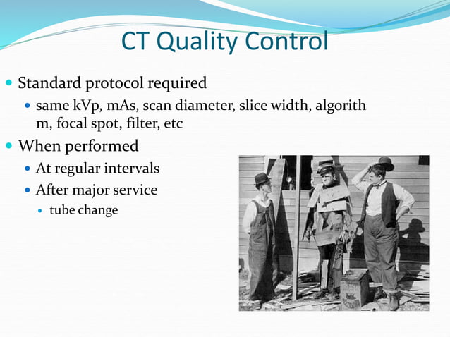Ct quality control | PPT