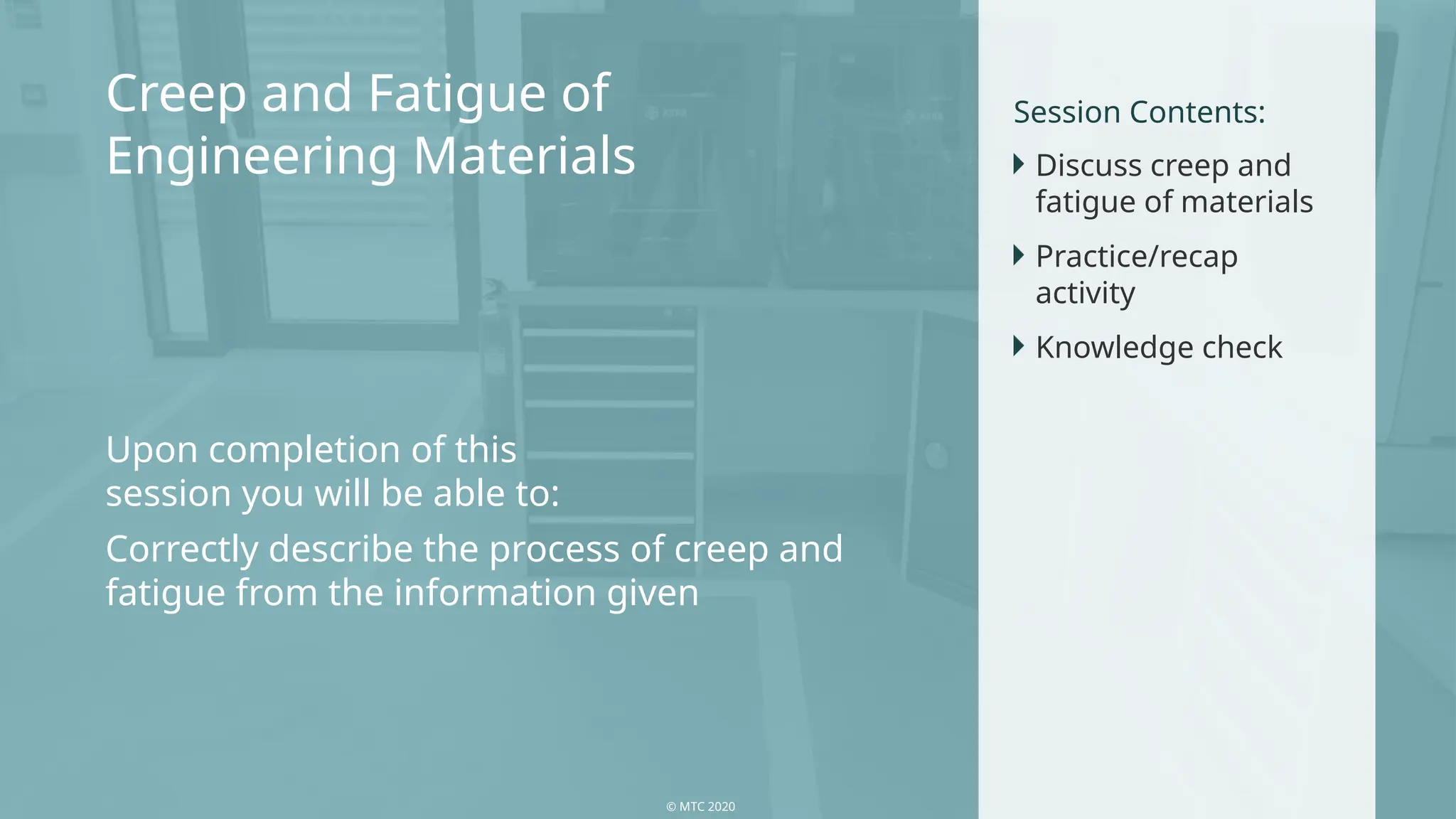 CTRs-001-F1 D9 S2 Creep and fatigue.pptx
