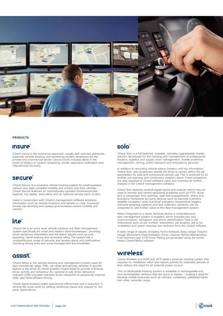 Ctrack productcomparison | PDF