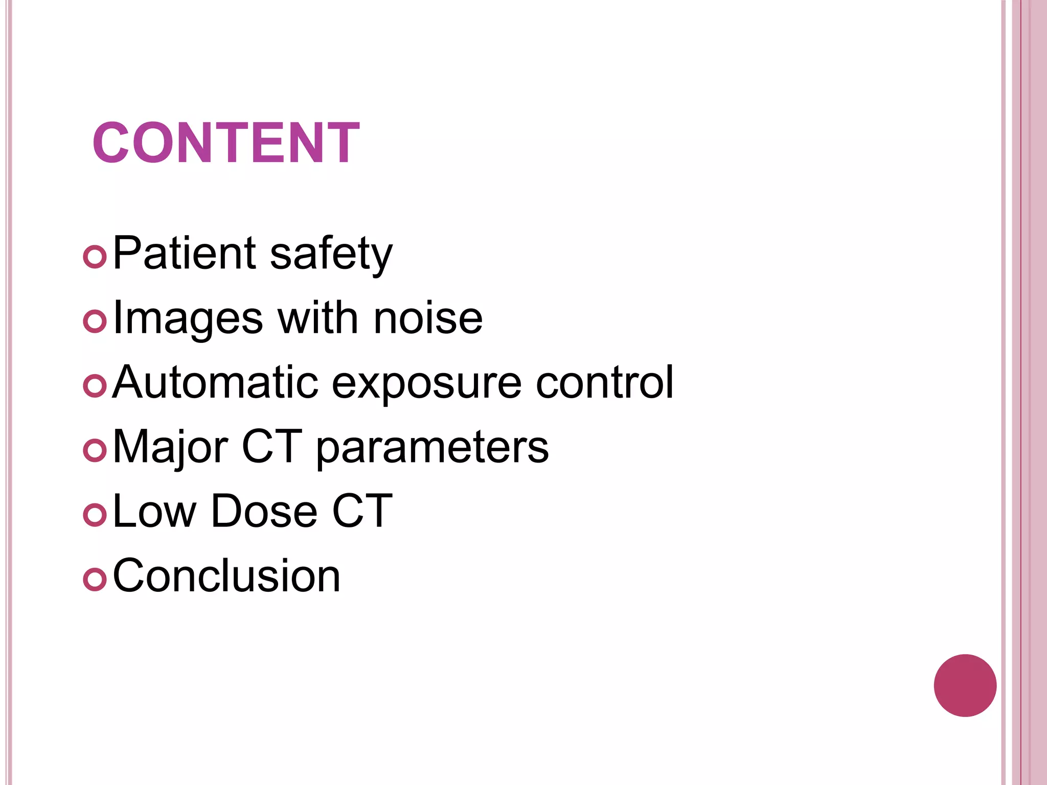 Ct Radiation Dose Reduction Pptx