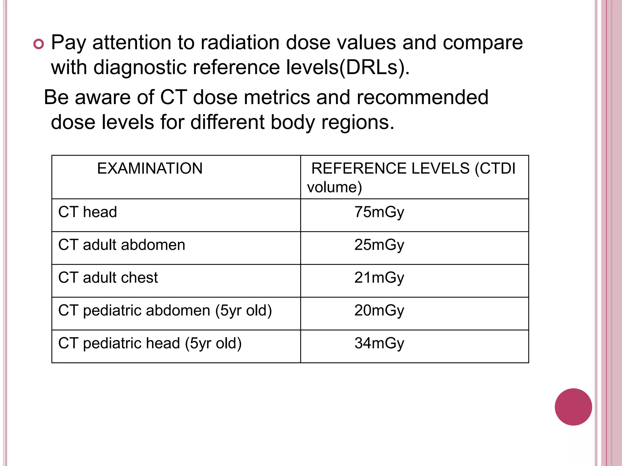 Ct Radiation Dose Reduction Pptx