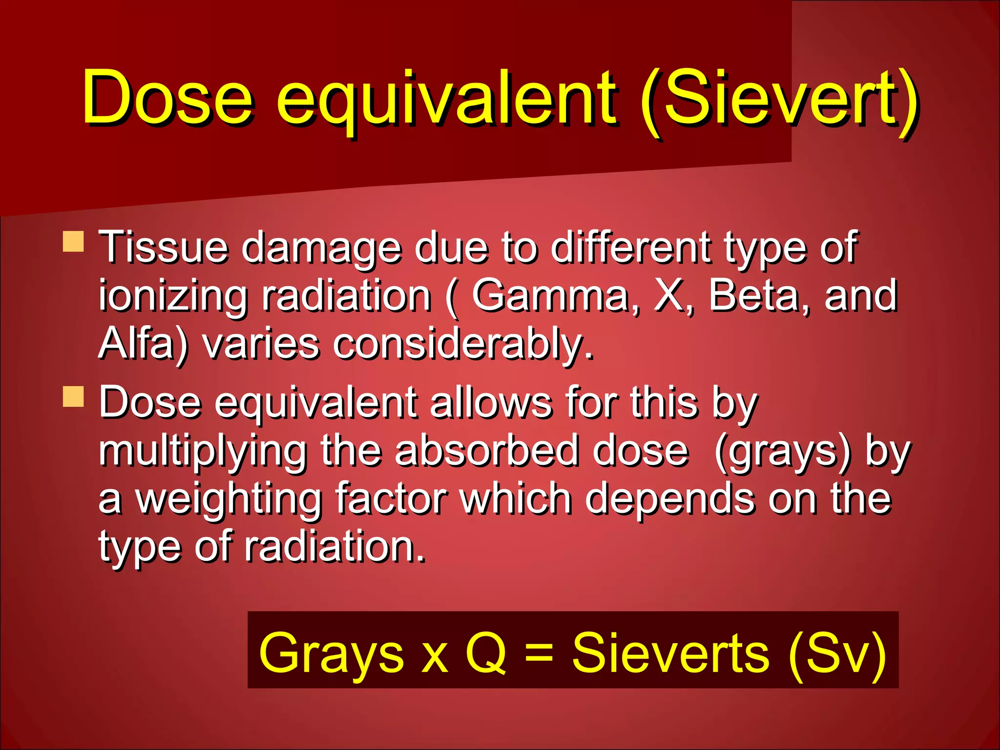 Ct radiation dose & safety lecture 1 | PPT