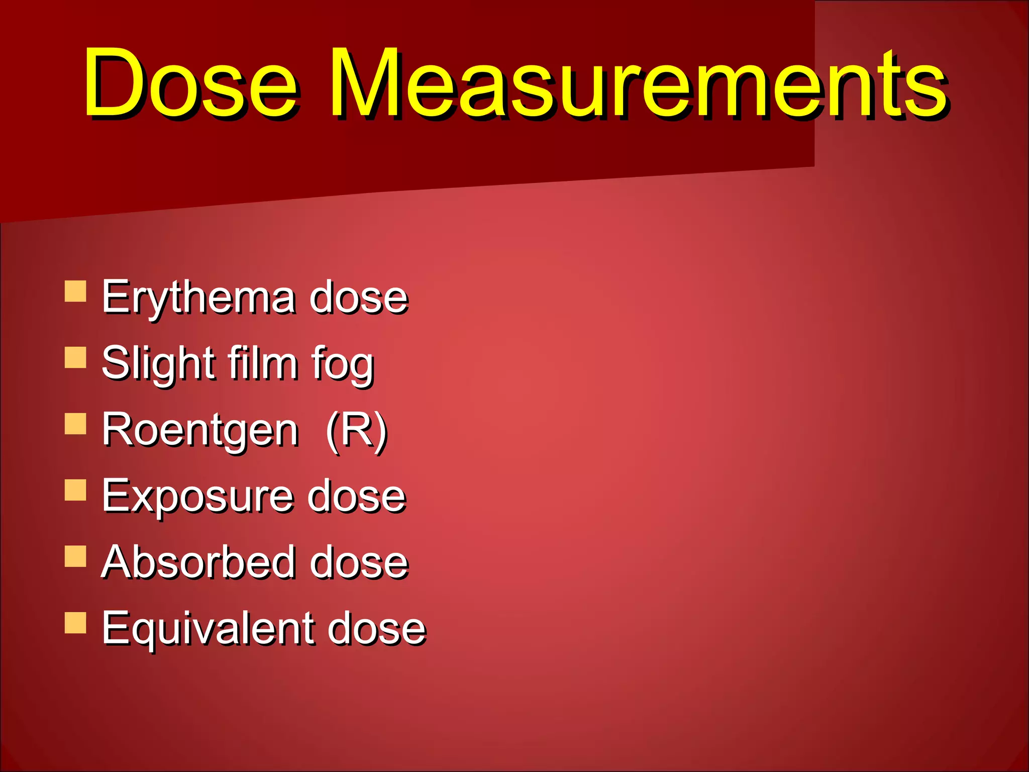 Ct radiation dose & safety lecture 1 | PPT