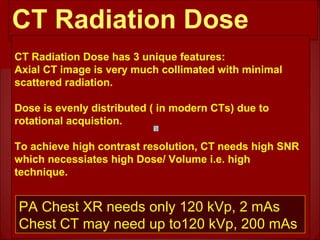 Ct radiation dose & safety lecture 1 | PPT