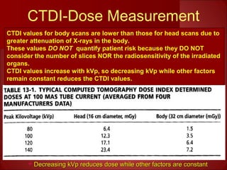 Ct radiation dose & safety lecture 1 | PPT