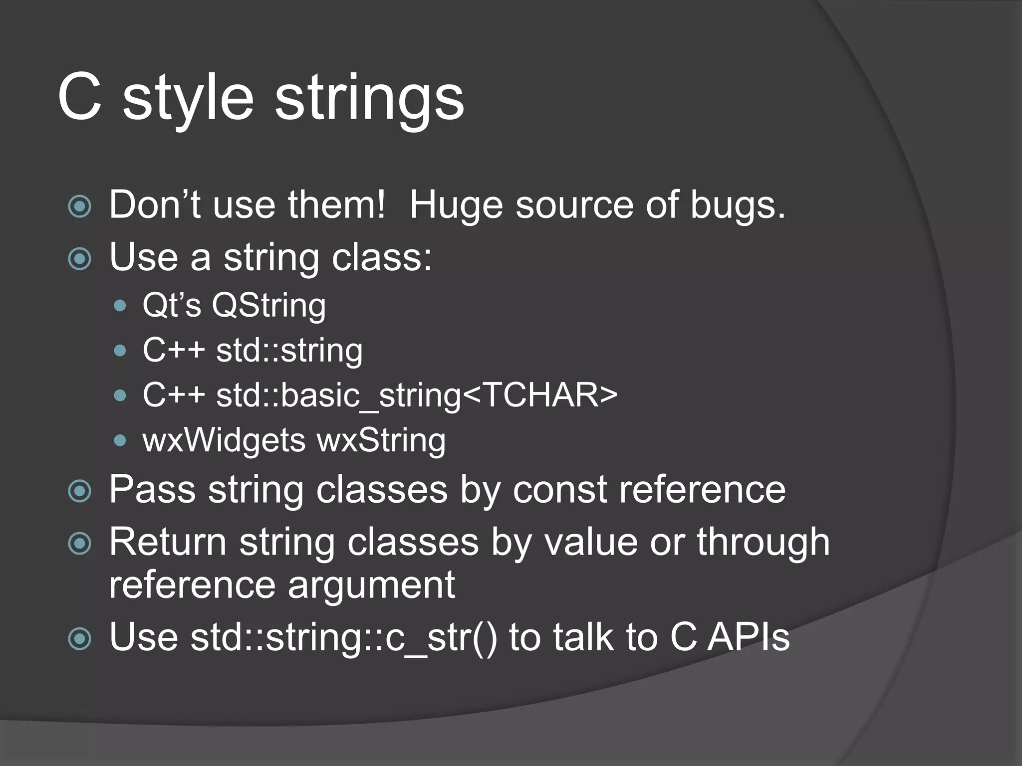 C traps and pitfalls for C++ programmers | PPTX