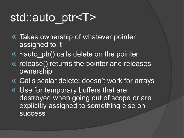 C traps and pitfalls for C++ programmers | PPTX