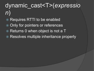 C traps and pitfalls for C++ programmers | PPTX