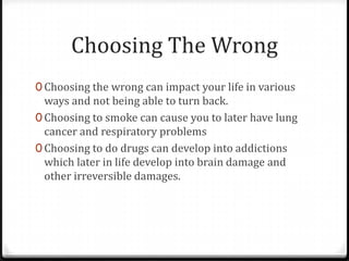 Ctr choosing the right | PPTX