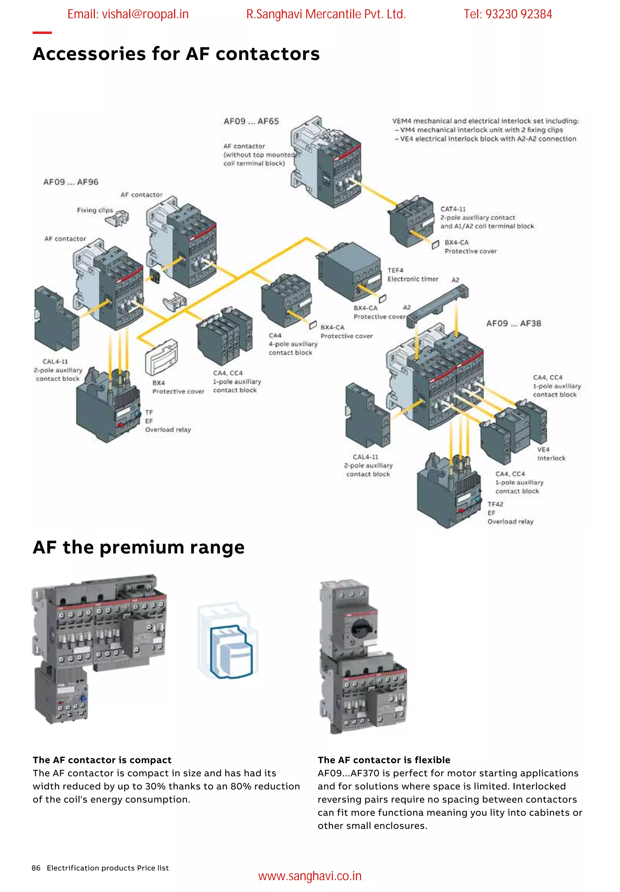 ABB Contactor Price List | PDF