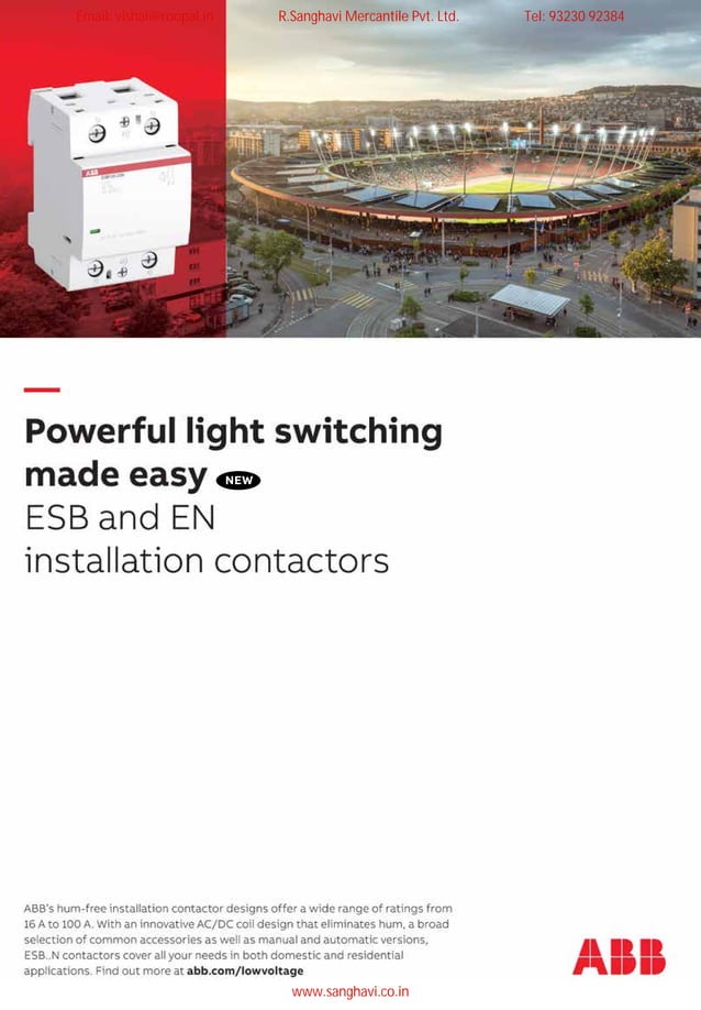 ABB Contactor Price List | PDF
