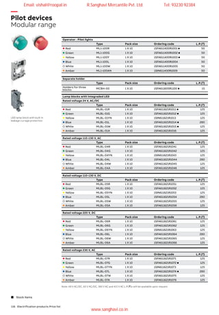 ABB Contactor Price List | PDF