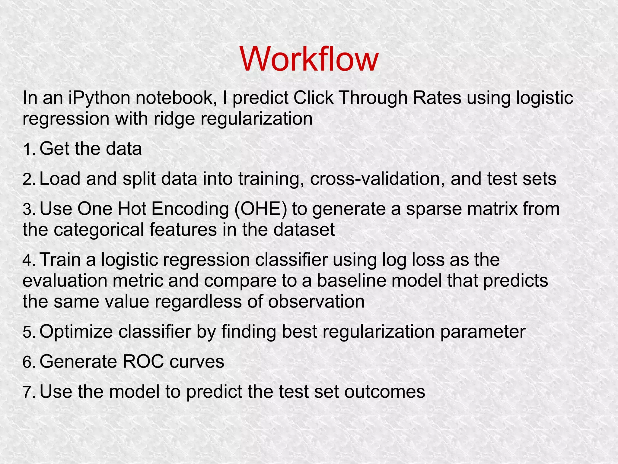 CTR logistic regression | PDF
