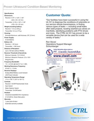 Datasheet CTRL System UL101 | PDF | Digital Audio | Computer Software ...