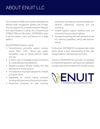 CTRM - The Next Generation - ComTechAdvisory Vendor Technical Update | PDF