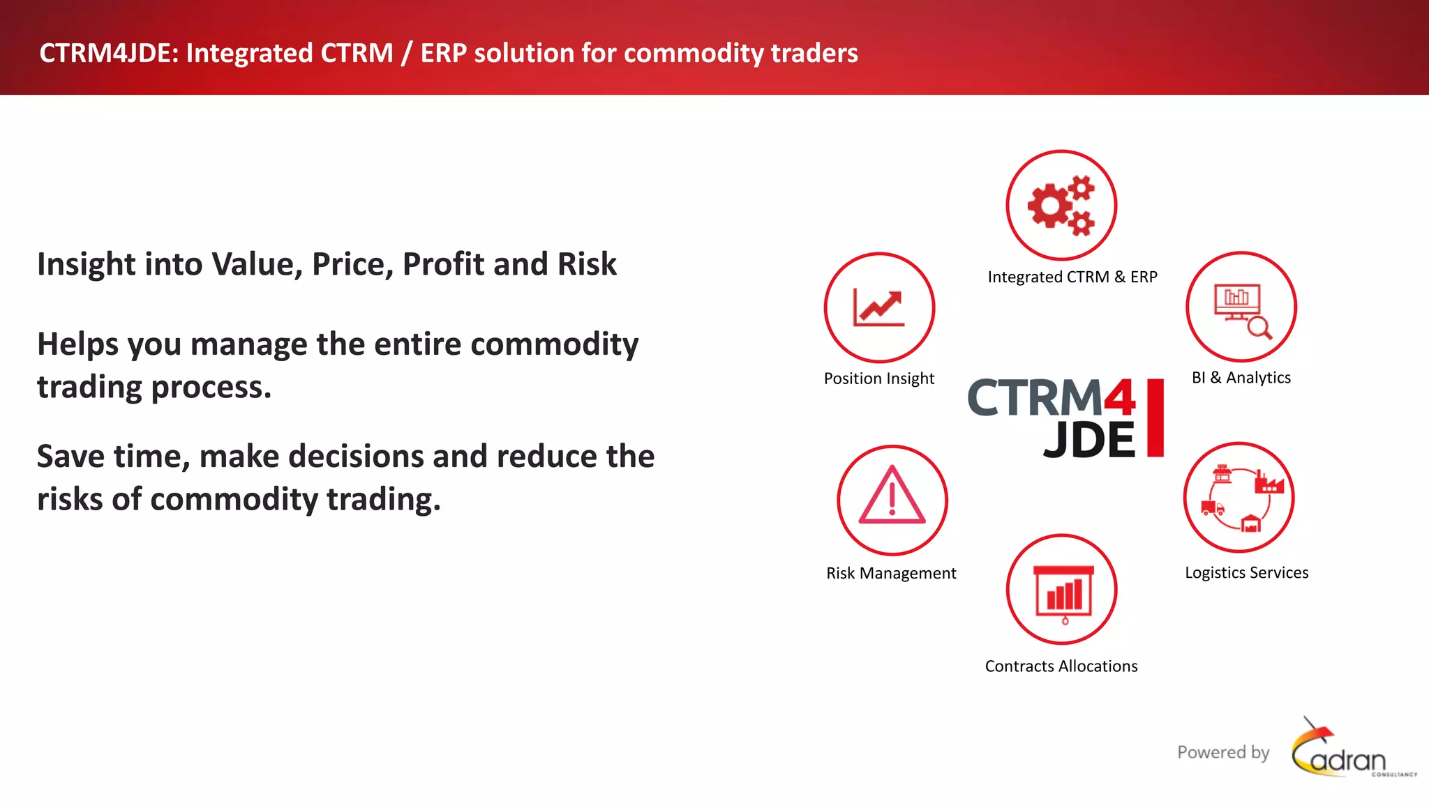 Commodity Trading & Risk Management for JD Edwards ERP | PPT