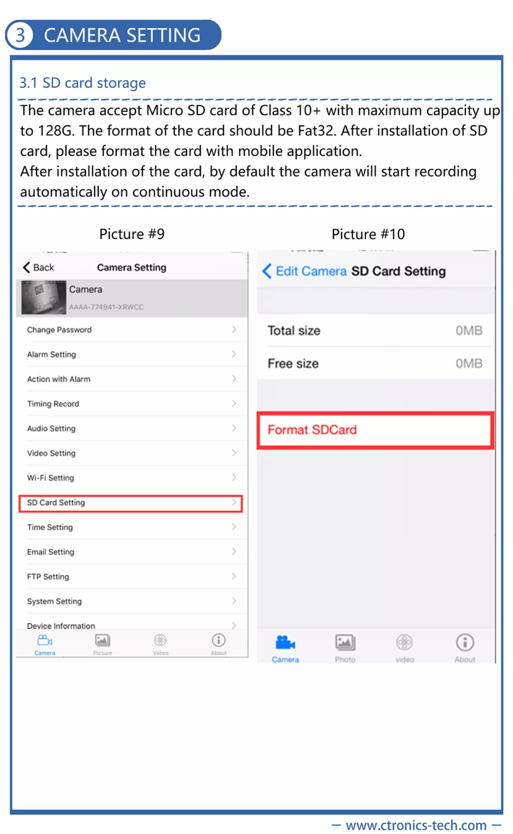 Ctronics wifi-cameras-user-manual(en) | PDF