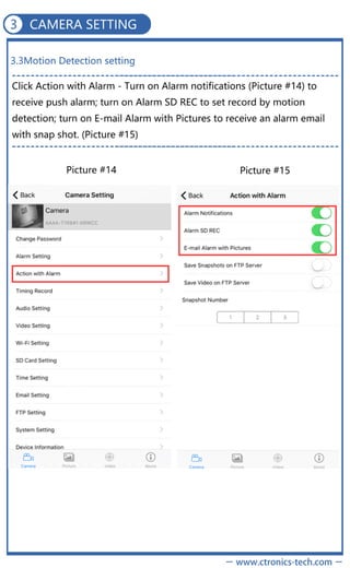 Ctronics wifi-cameras-user-manual(en) | PDF
