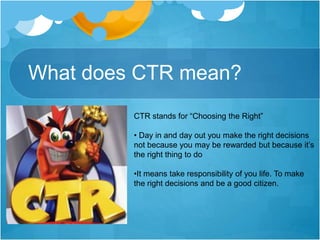 Ctr project | PPT