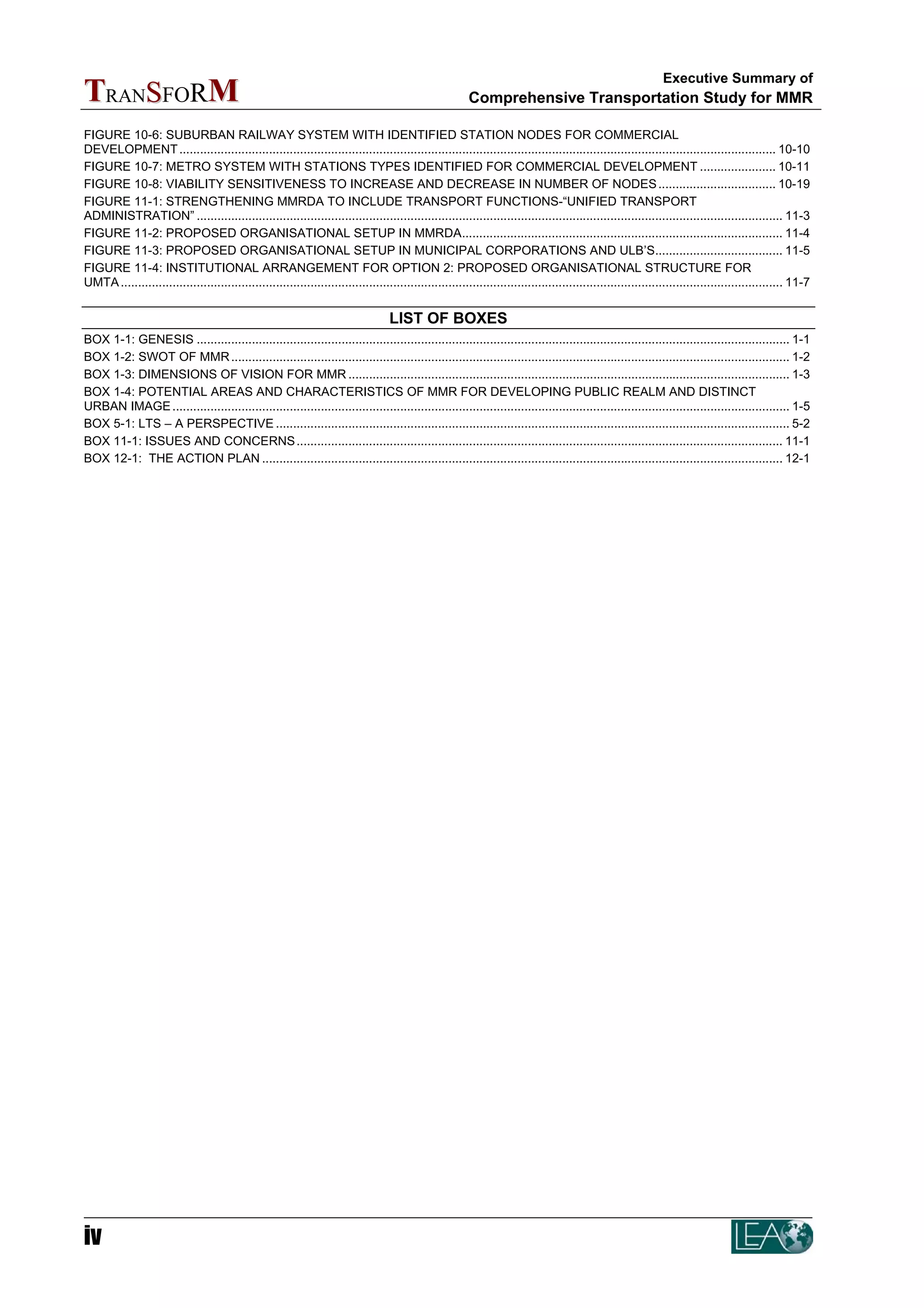 Comprehensive Transportation Study | PDF