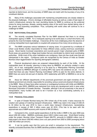 Comprehensive Transportation Study | PDF