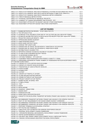 Comprehensive Transportation Study | PDF