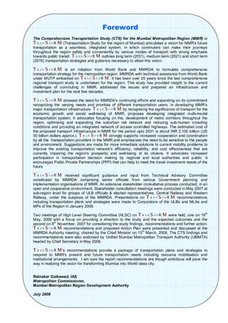 Comprehensive Transportation Study | PDF