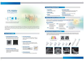 Cts 5500 v brochure | PDF