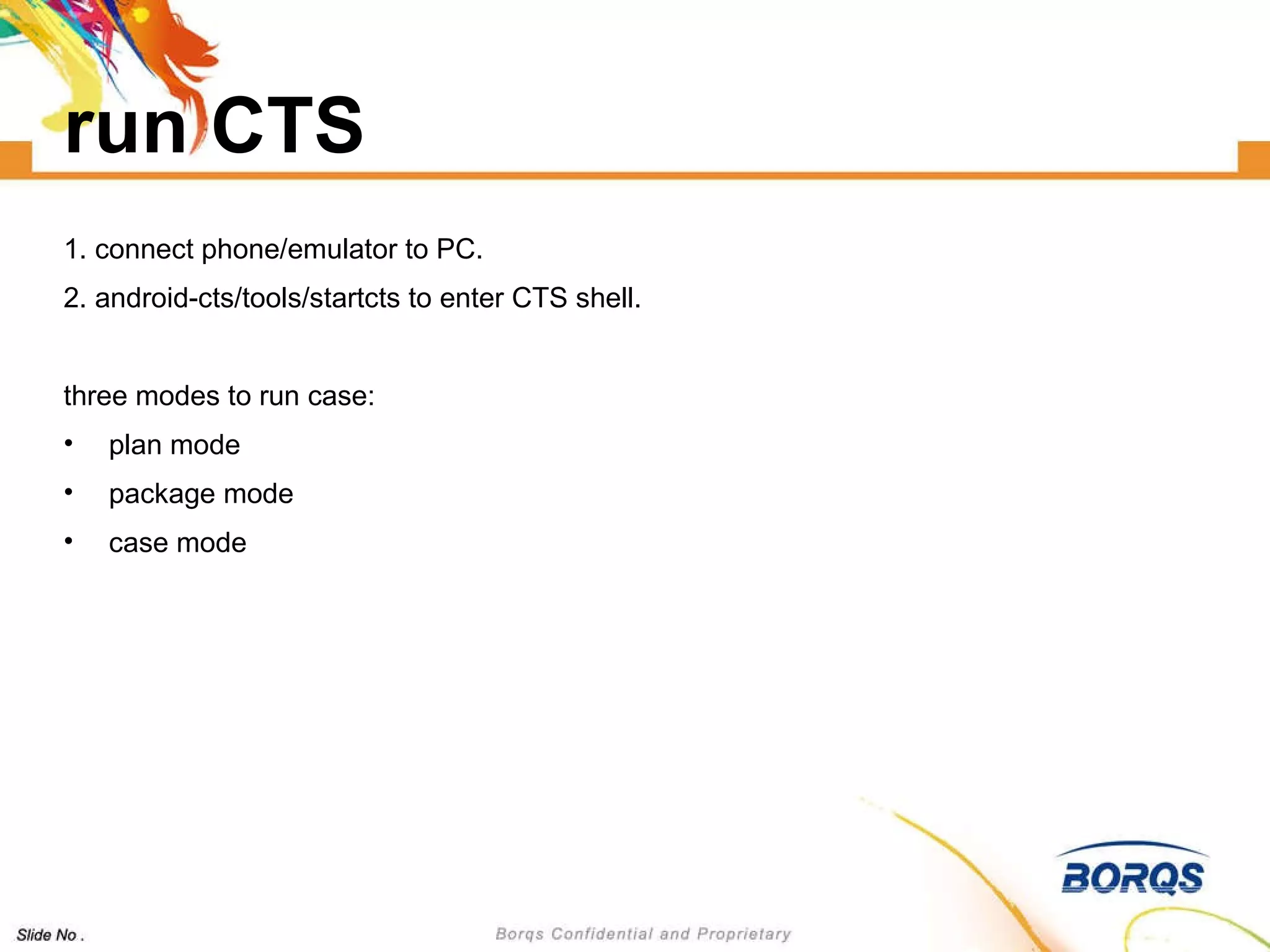 Android CTS training | PPT