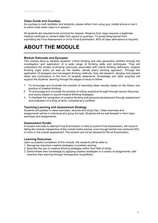 Cts aug2016 outline v1 | PDF