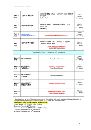 Cts aug2016 outline v1 | PDF