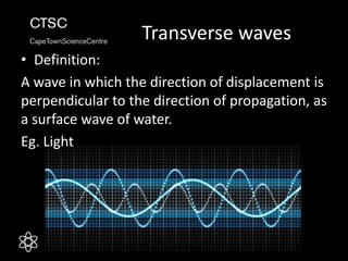 Ctsc waves-light and sound | PPTX
