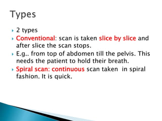 Ct scan | PPTX