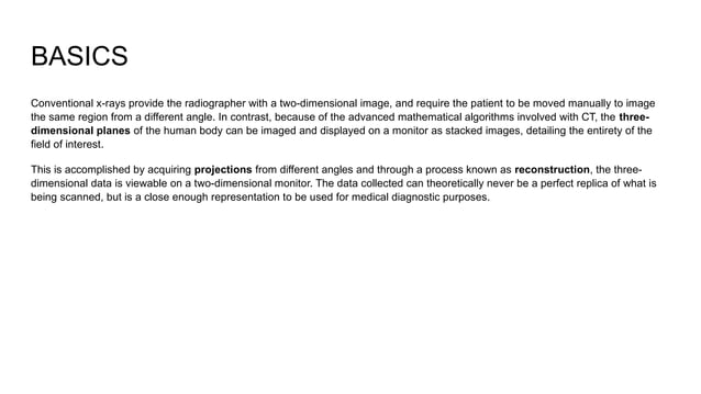 CT SCAN AND INTERPRETATION BASICS FOR HEALTH CARE PROFESSIONALS | PPTX