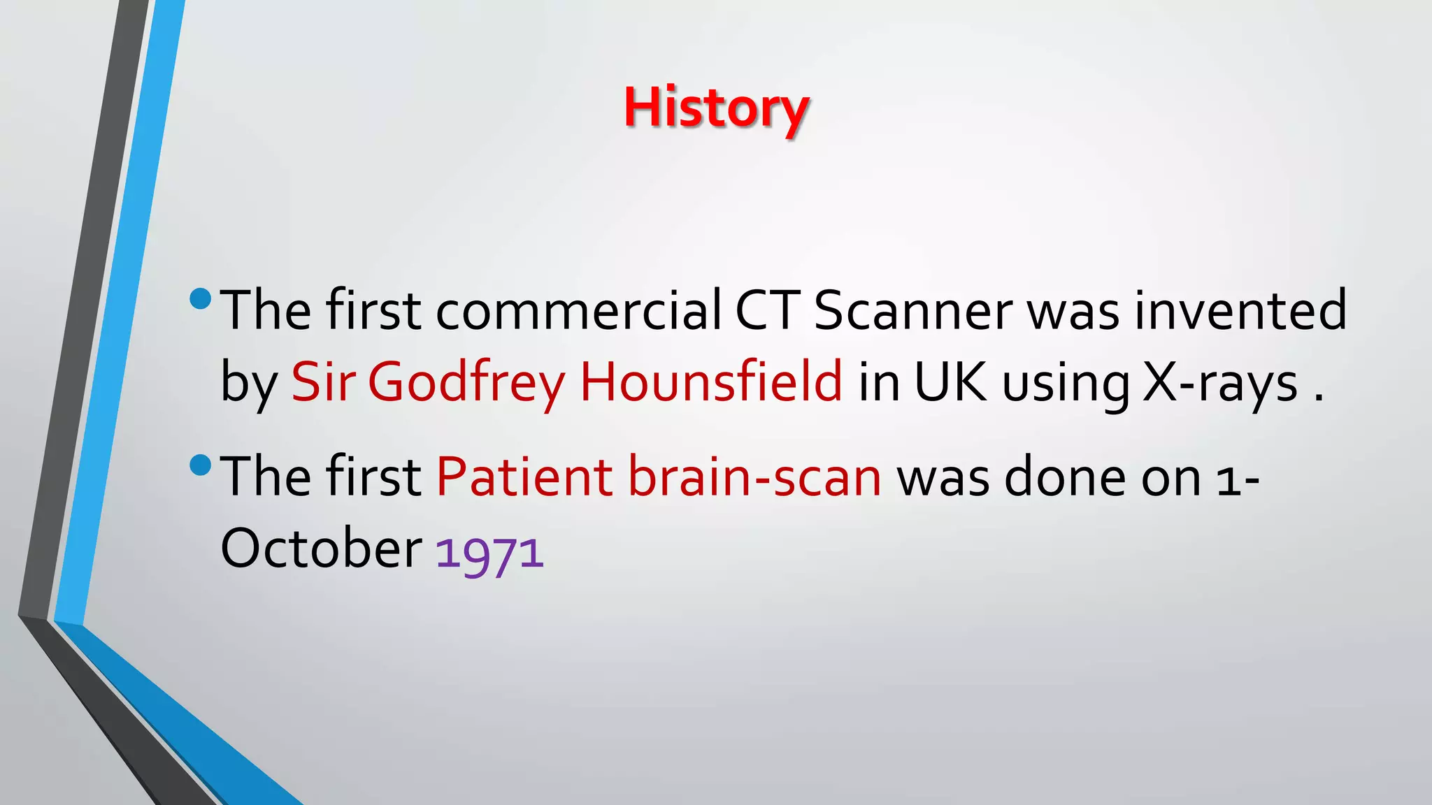 Ct scan by gak | PPTX