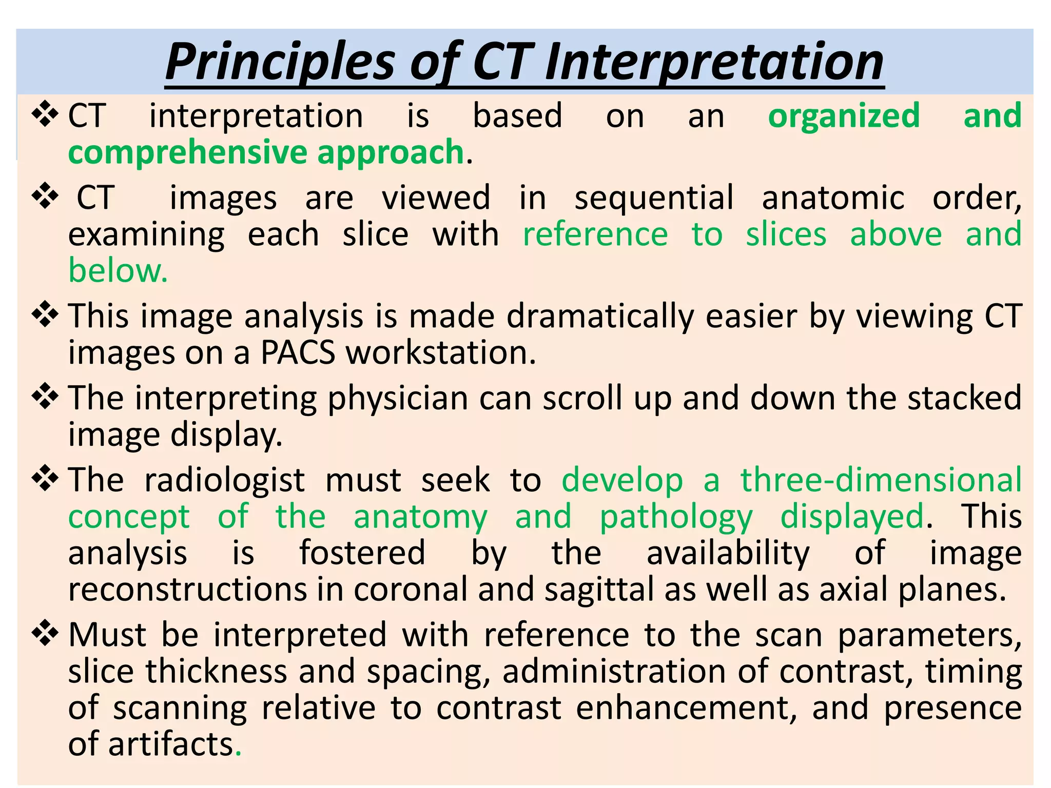 Ct scan final (2) | PPTX