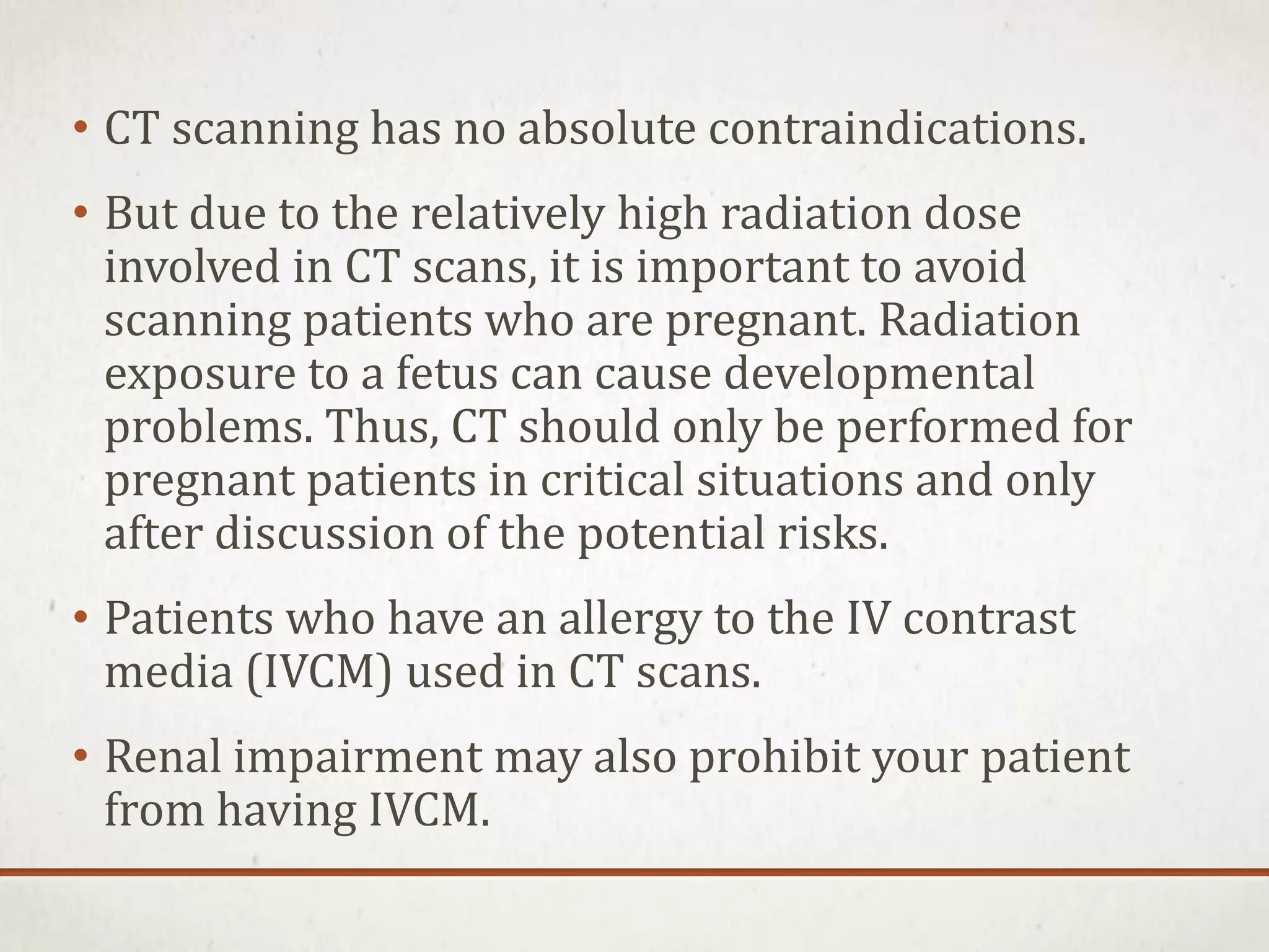 BRAIN CT SCAN | PPTX