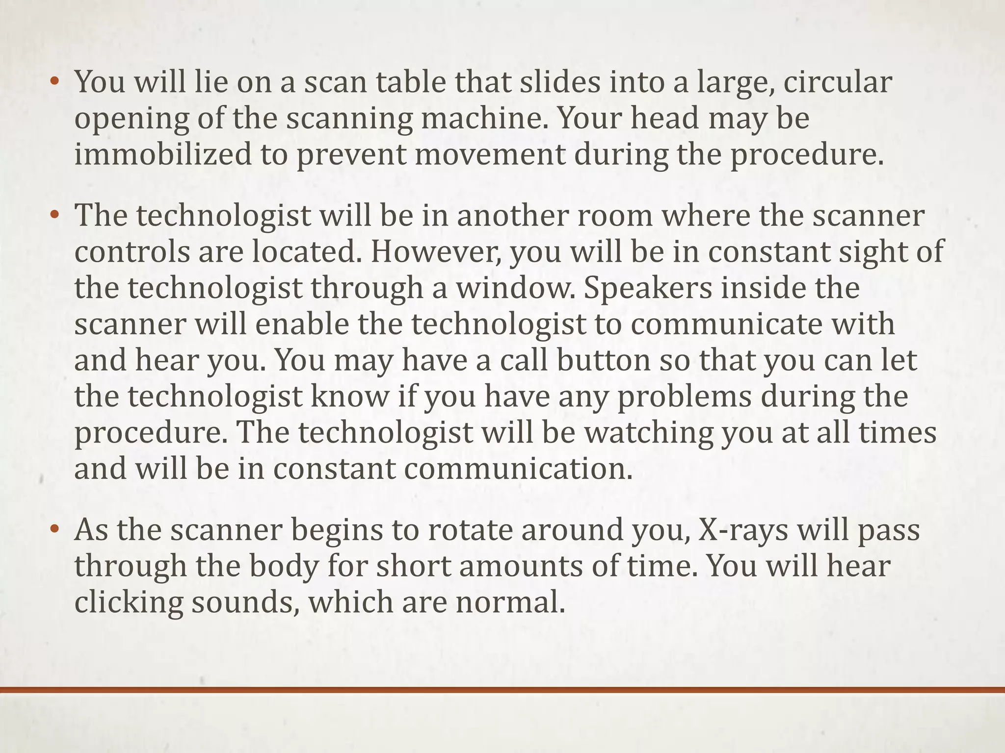 BRAIN CT SCAN | PPTX