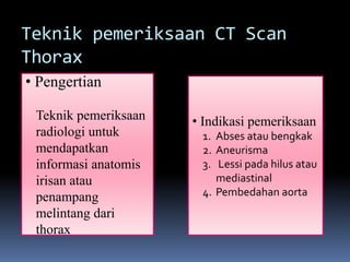 ppt Ct scan thorax pada klinis tumor hepar | PPT