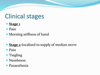 Carpal Tunnel Syndrome and Dupuytren's contracture | PPTX