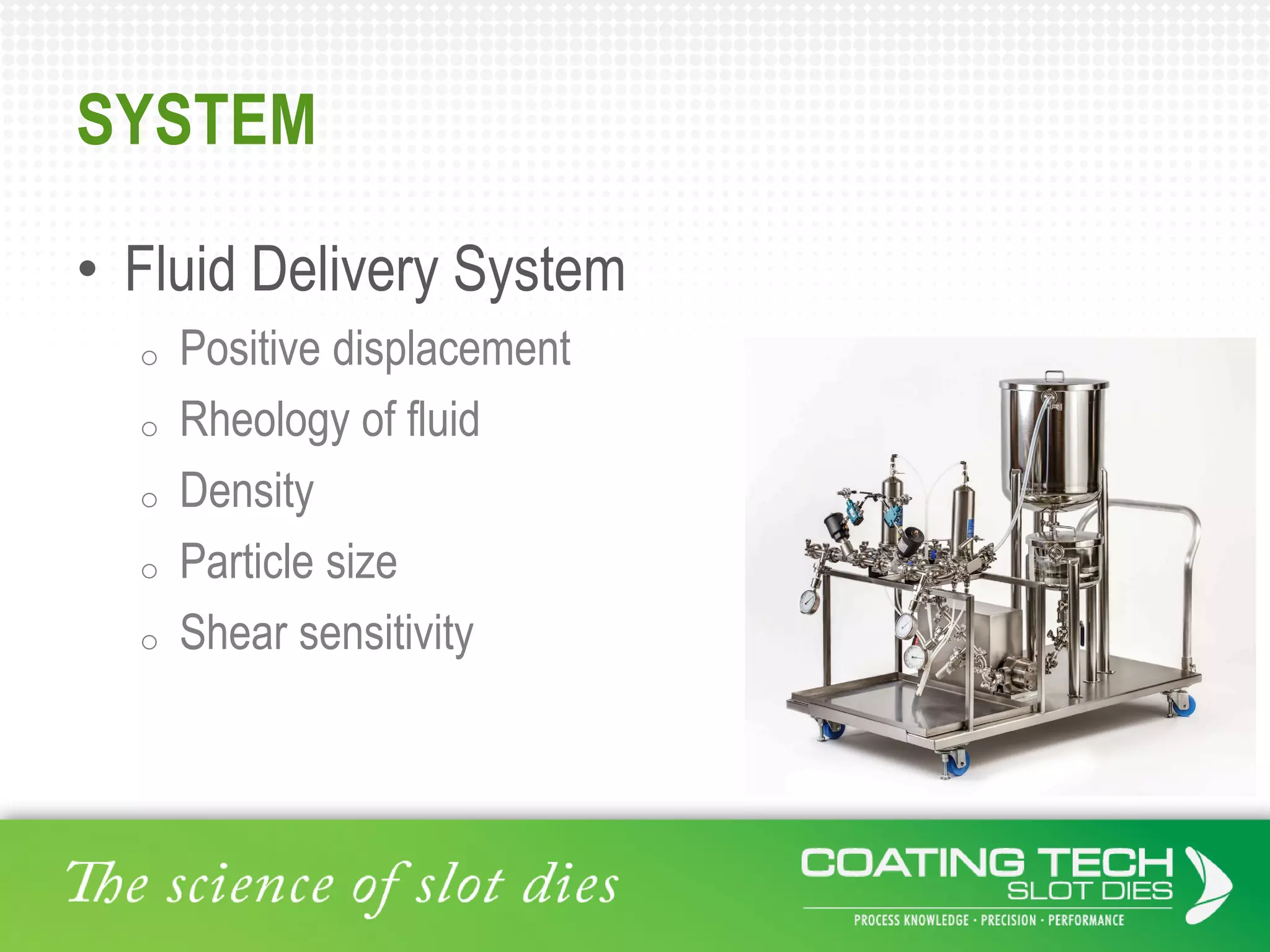 Rheology and Slot Die Coating Technology by Coating Tech Slot Dies | PDF