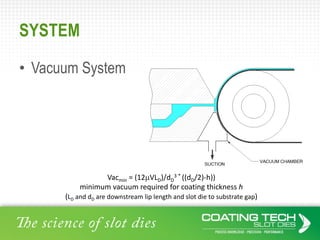Rheology and Slot Die Coating Technology by Coating Tech Slot Dies | PDF