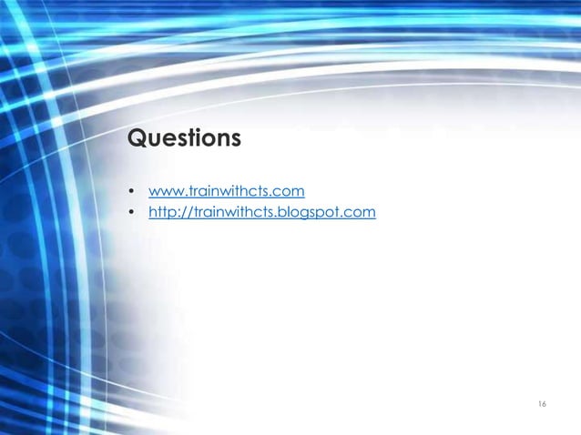 CTS eLearning | PPTX