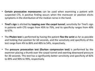 Management of Peripheral Nerve Entrapment (Carpal Tunnel Syndrome).pptx