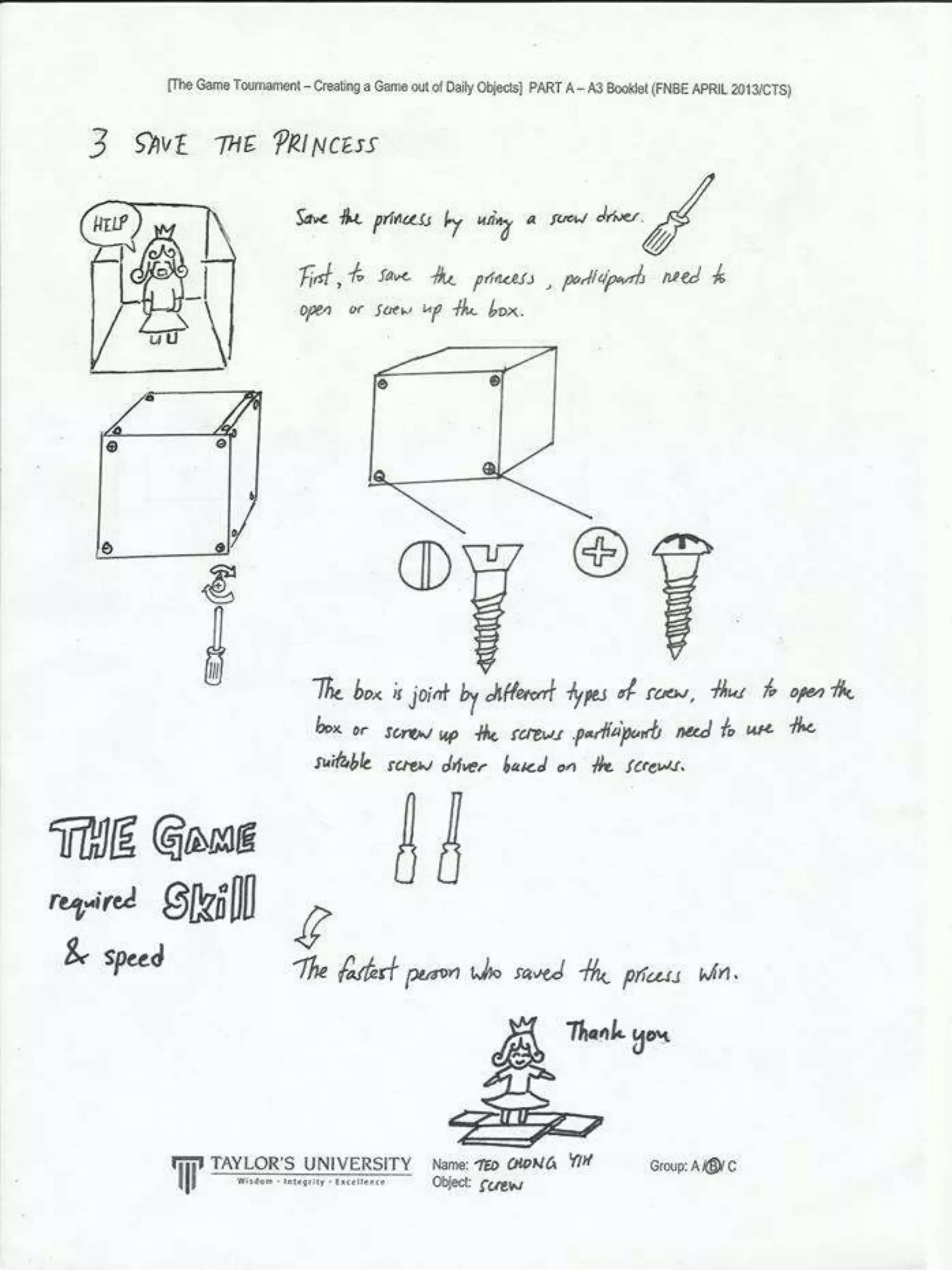 Cts final project booklet | PDF